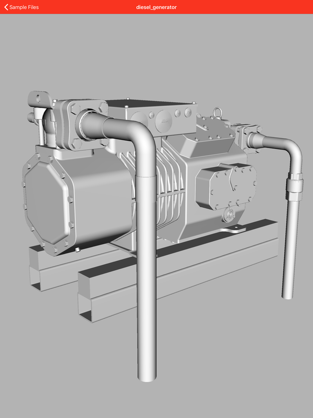 ProtoTech 3D Viewer For 3D PDF, OBJ, STL, DAE Files on mobile