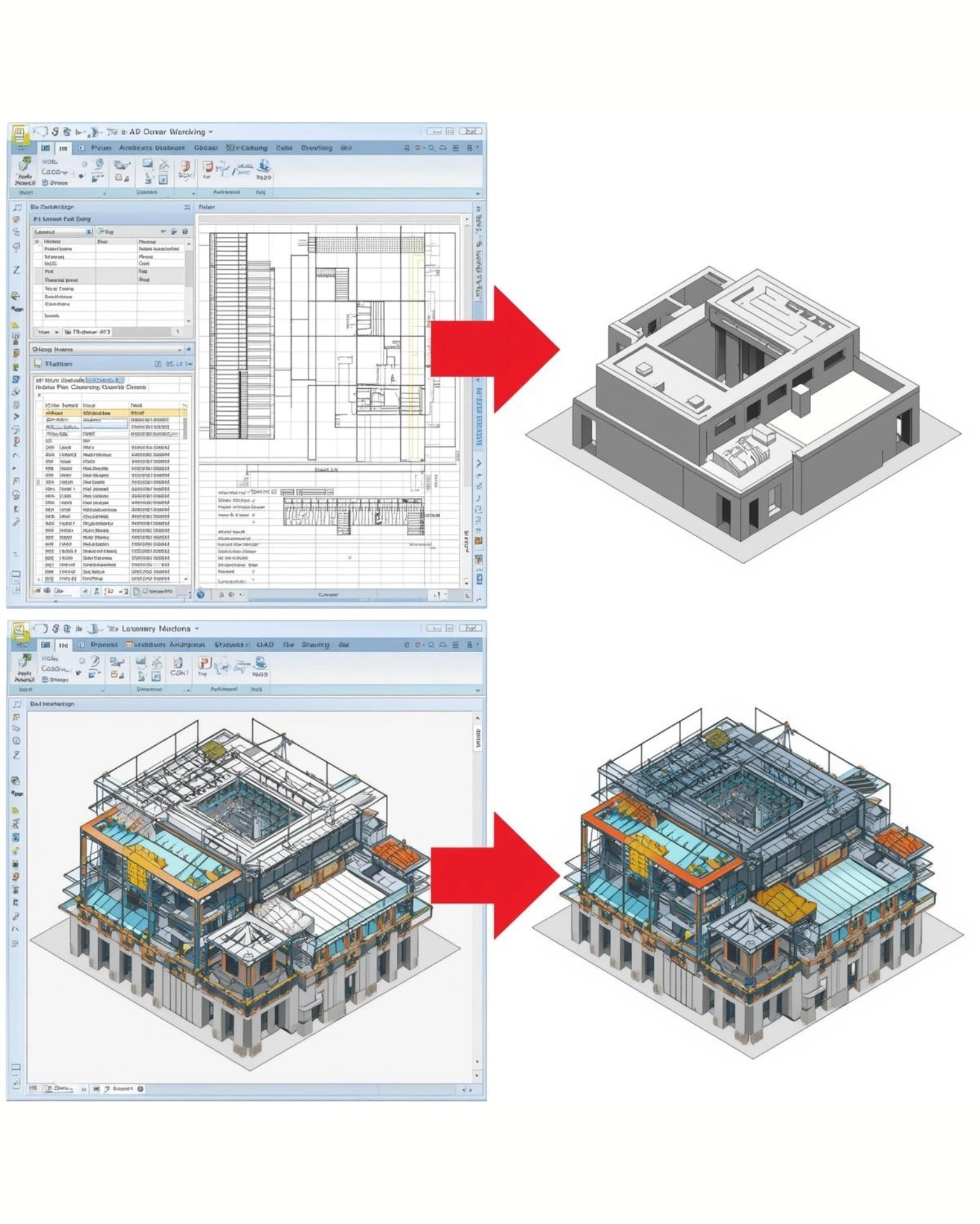 CAD to BIM Conversion Services | 2D to 3D BIM Modeling Experts